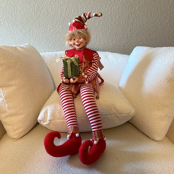 Rachel Zoe | Holiday | Christmas Elf Shelf Sitter Very Large 29 ...